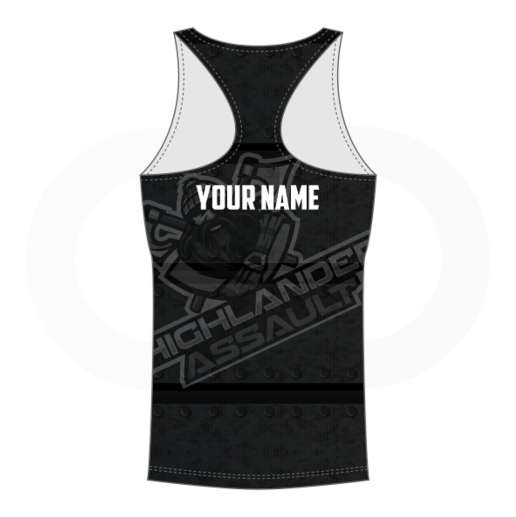 Highlander Assault Racerback Compression Tank | Wooter